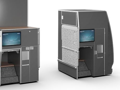 Front Row Monument - RECARO Aircraft Seating